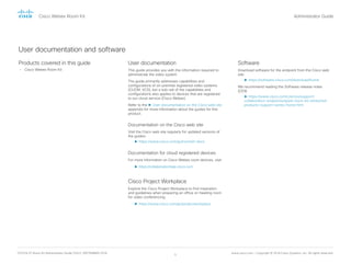 Room kit-administrator-guide-ce95 | PDF