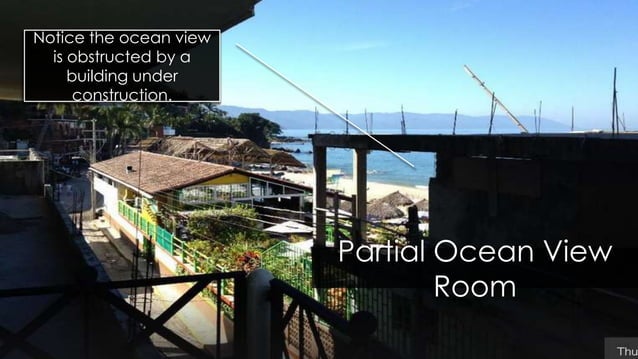 Room Types - Partial Ocean View vs Oceanview vs Ocean Front | PPTX