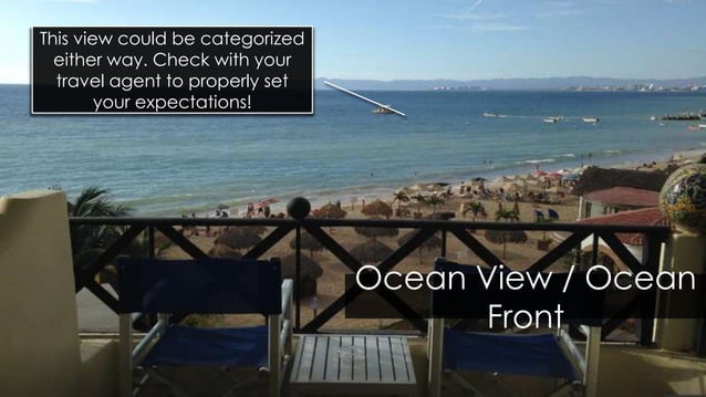 Room Types - Partial Ocean View vs Oceanview vs Ocean Front | PPTX