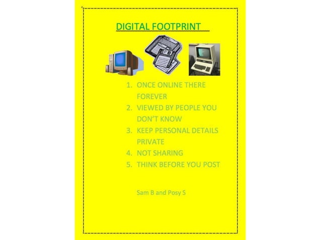 Room 7 cyber smart posters | PPTX