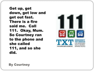 Room 7 gets fire wise! | PPT