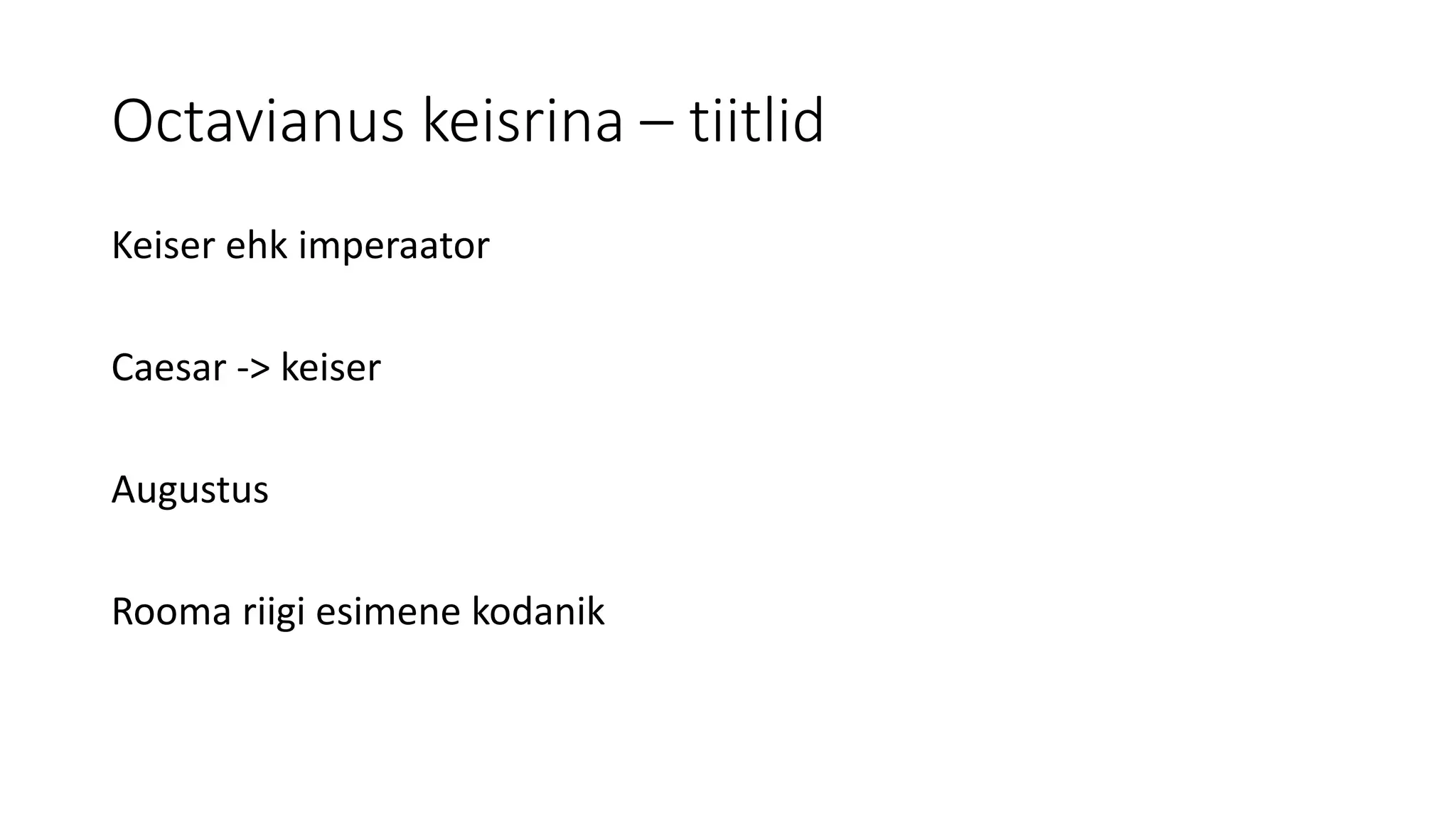 Rooma keisririik | PPTX