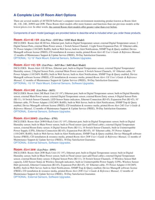 Room alert introduction | PDF