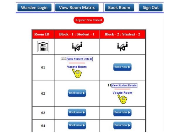 Room Allocation Suite For Hostel Php Mysql Jquery