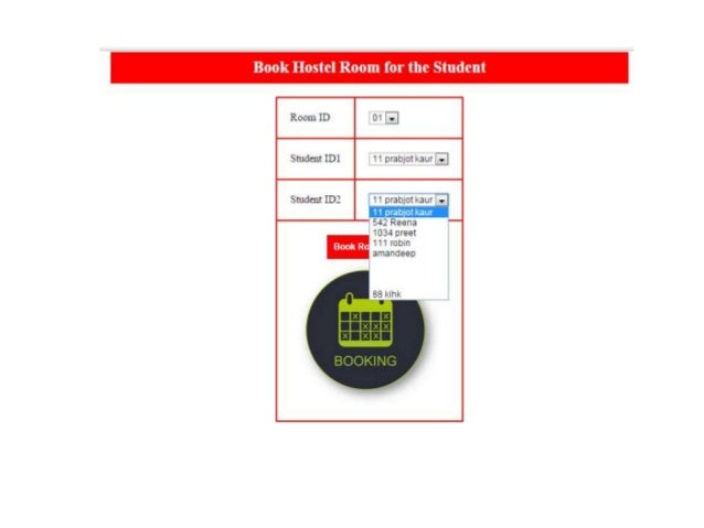 Room Allocation Suite For Hostel Php Mysql Jquery 