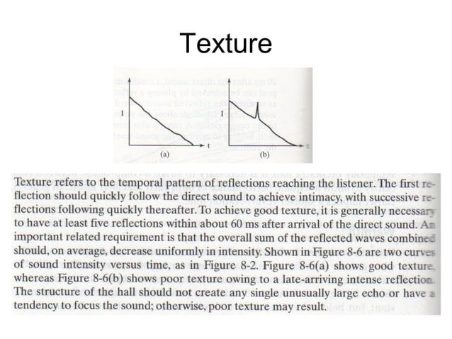 Room and auditorium acoustics | PPT