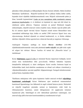 Vana-Rooma skulptuur ja maalikunst | DOC