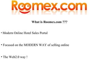 Roomex Presentation | PPT
