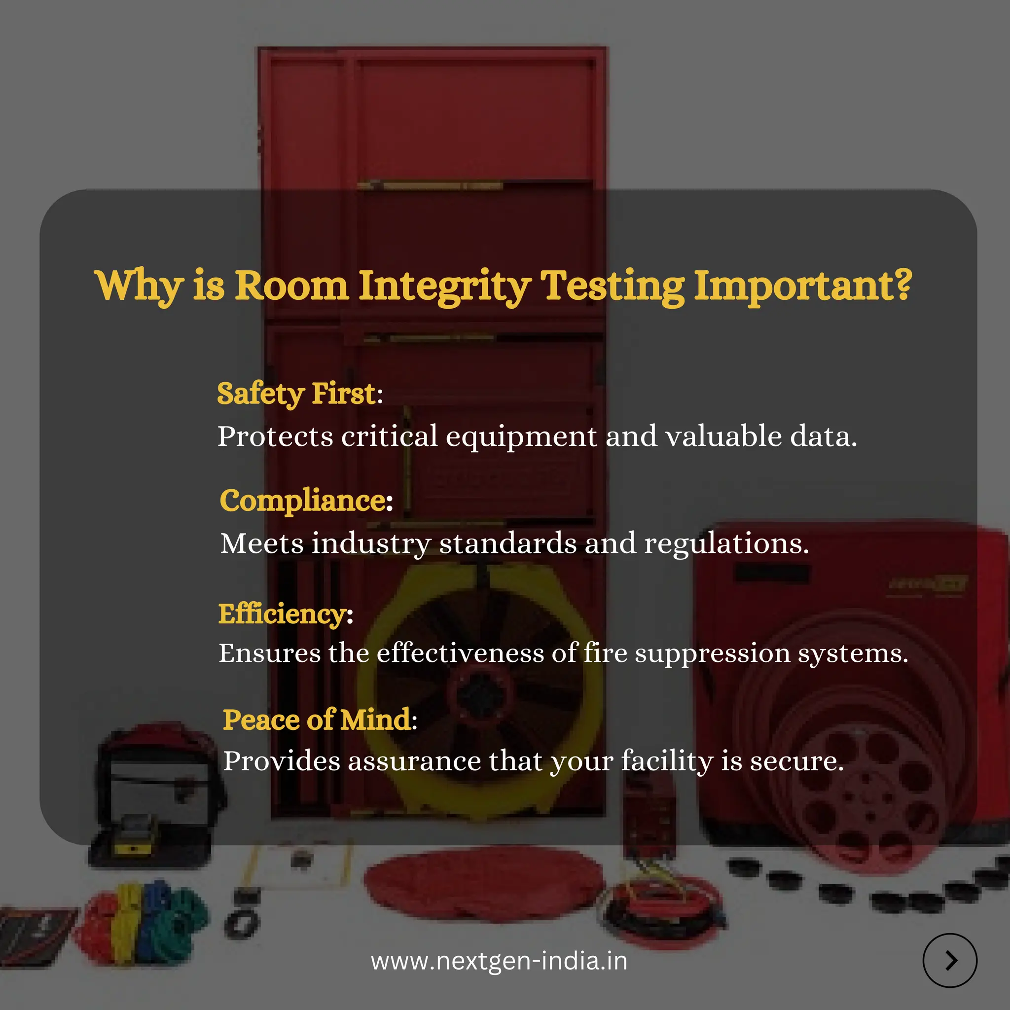 Room Integrity Testing services in India- Next Gen | PDF