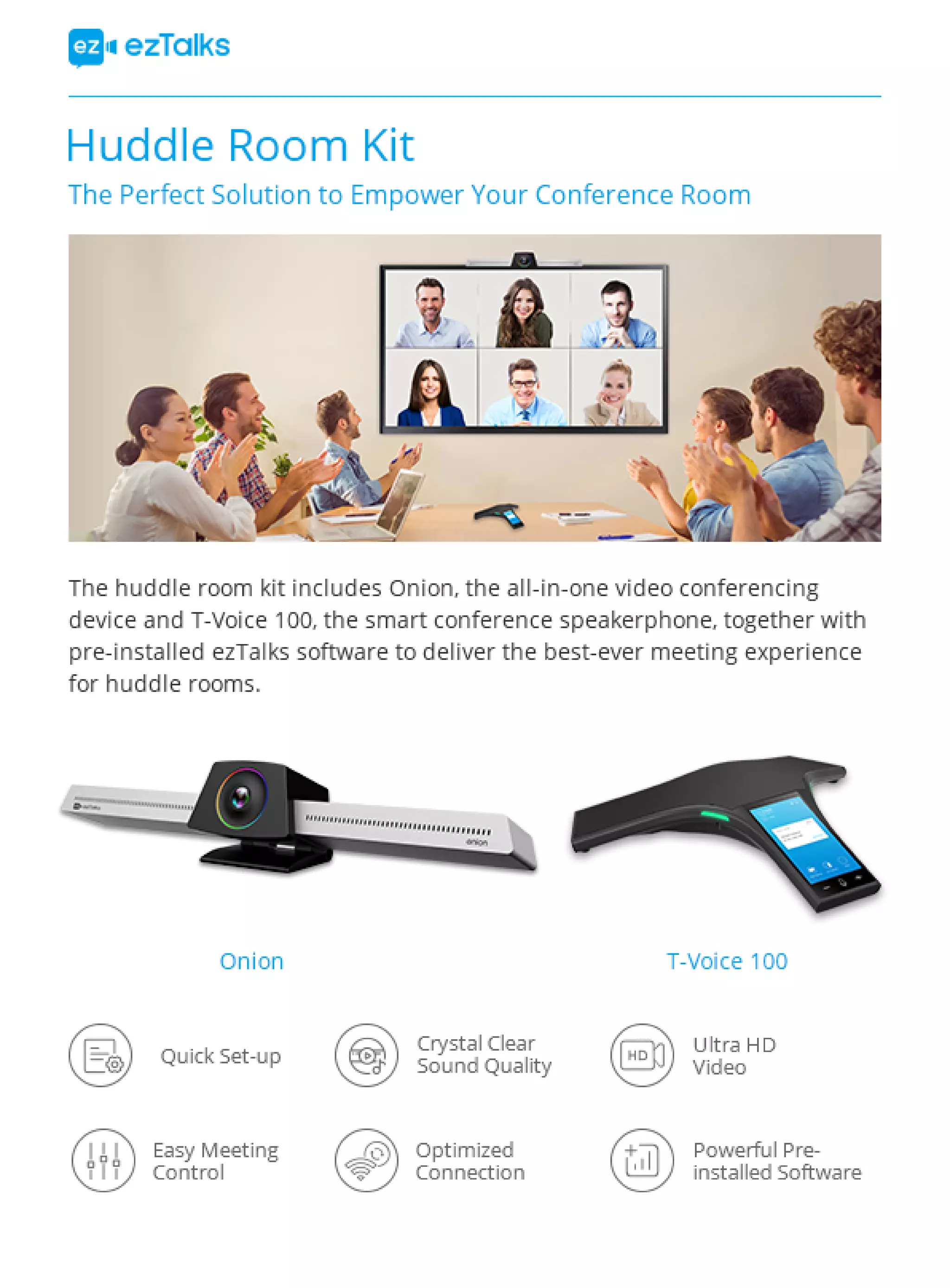 ezTalks Video Conferencing Room Solution | PDF