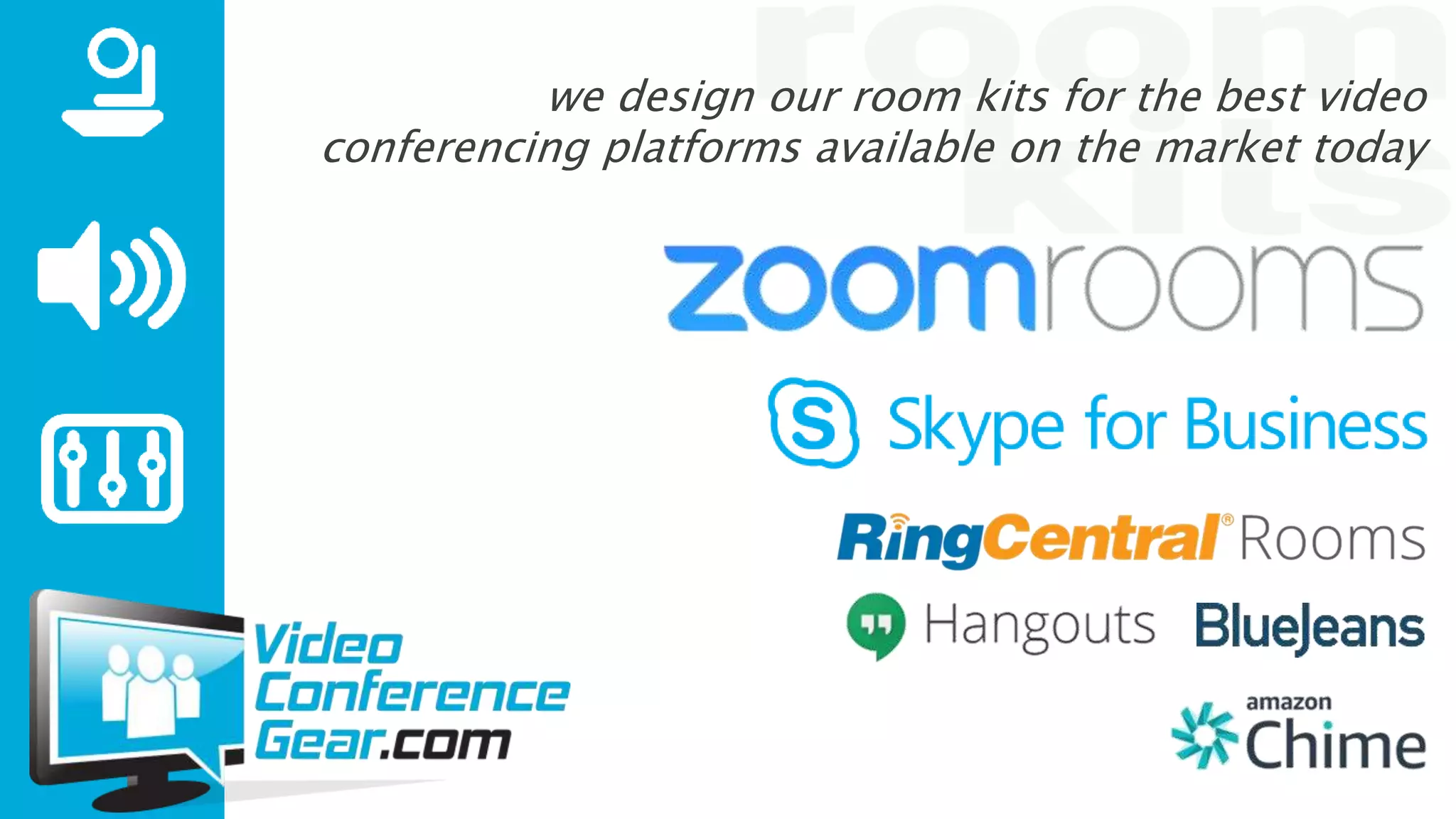 Zoom Rooms Kit featuring Logitech | PPT