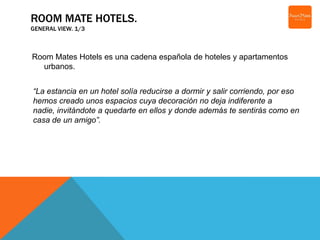 Room Mate Hotels | PPTX