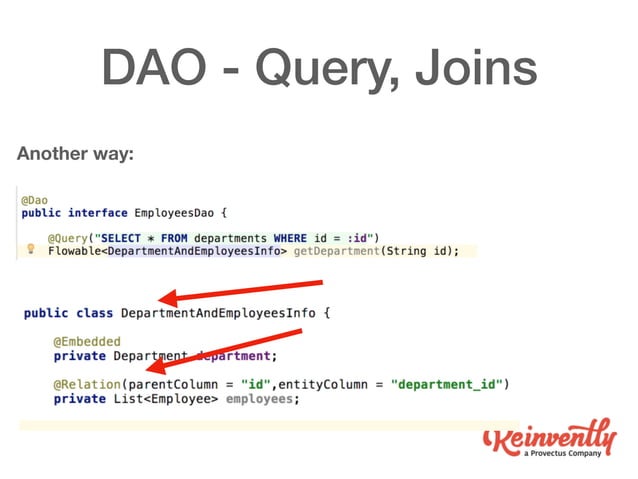 Data Persistence in Android with Room Library | PDF | Databases ...