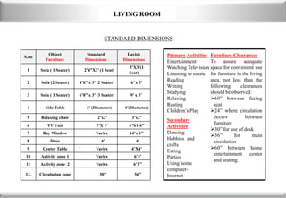 arrangmnts of Rooms | PPTX