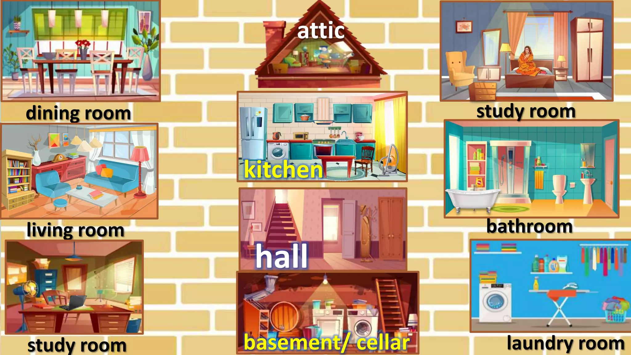 rooms-and-furniture-flashcards-picture-description-exercises-picture-d ...