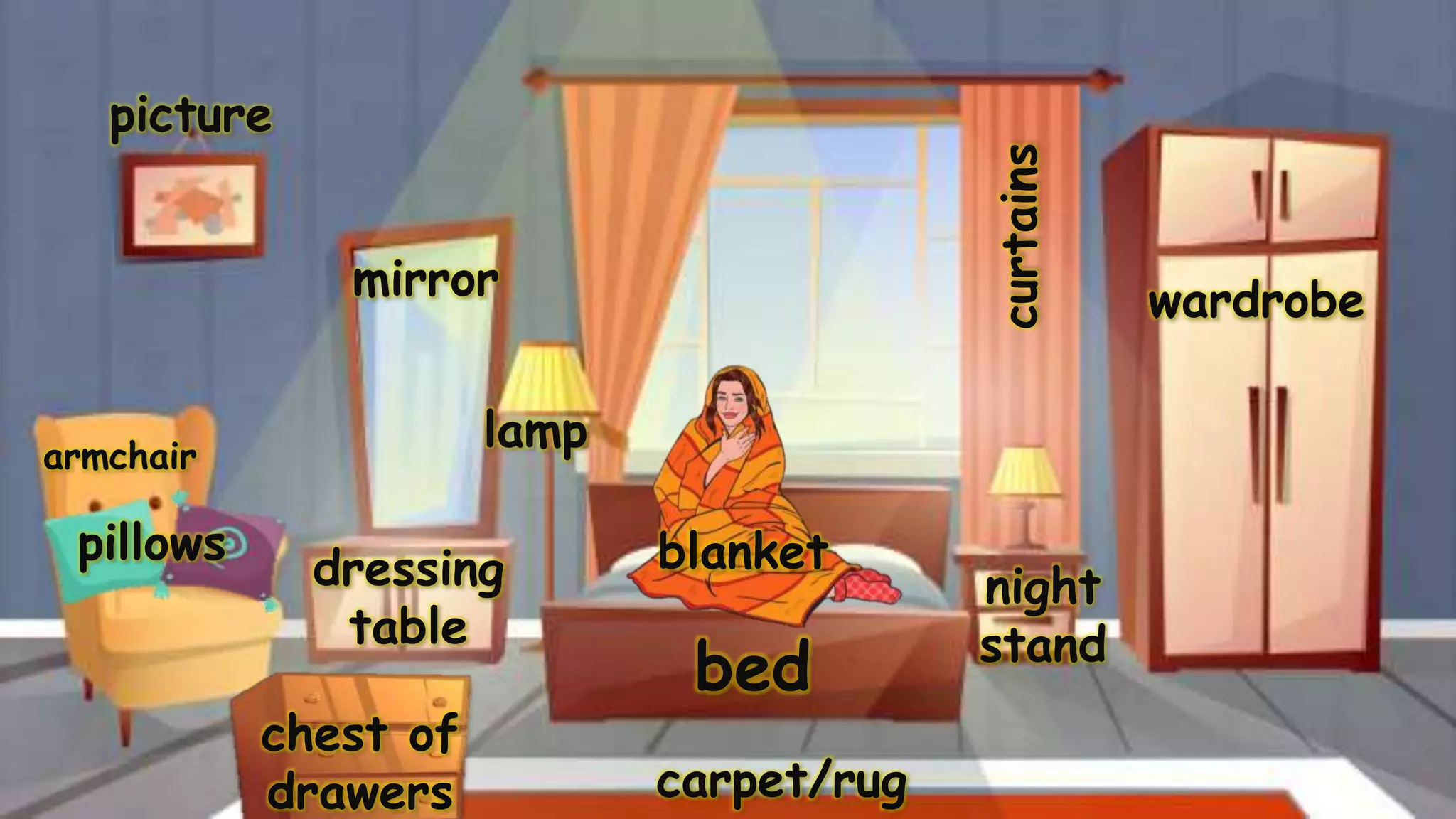 rooms-and-furniture-flashcards-picture-description-exercises-picture-d ...