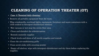 Rooms and departments in hospitals and their sterilization.pptx