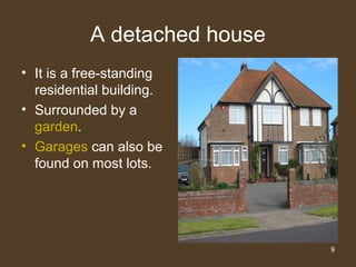 Rooms and types of houses | PPT