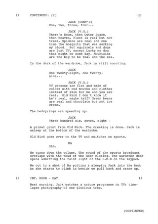 Original Room Script | PDF