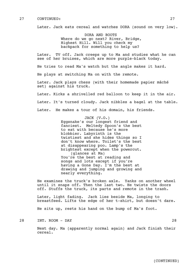 Original Room Script | PDF