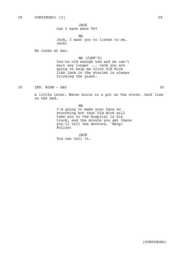 Original Room Script | PDF