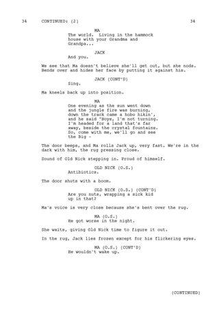 Original Room Script | PDF