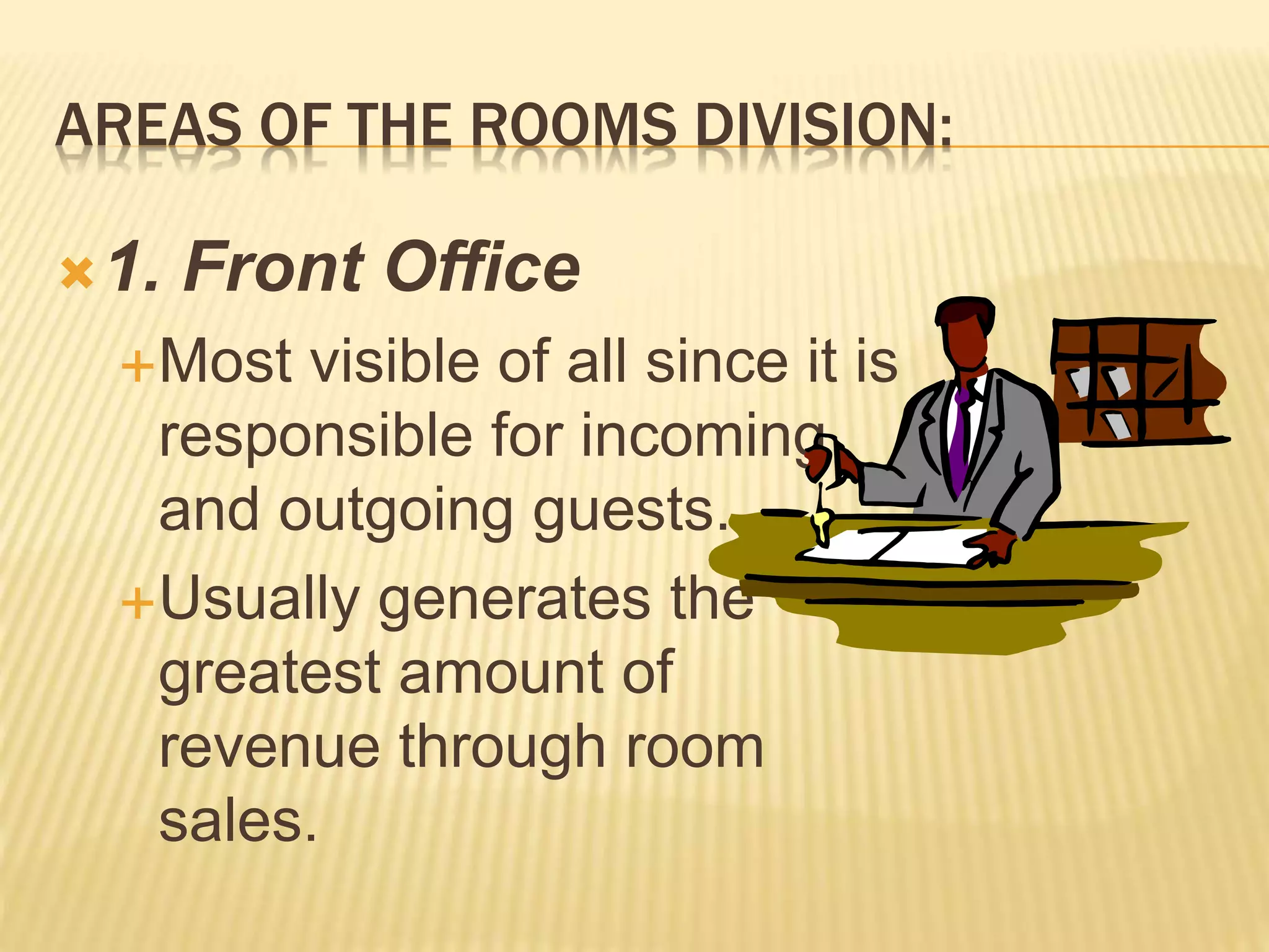 Rooms division | PPTX
