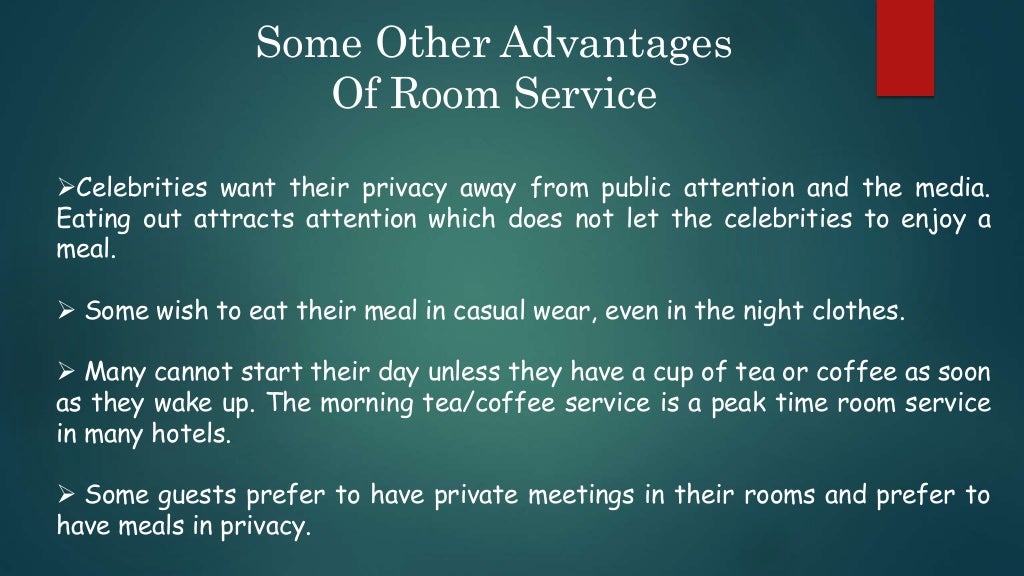 Room service