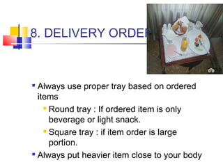 Sequence of Service Room Service | PPT