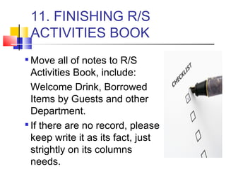 Sequence of Service Room Service | PPT