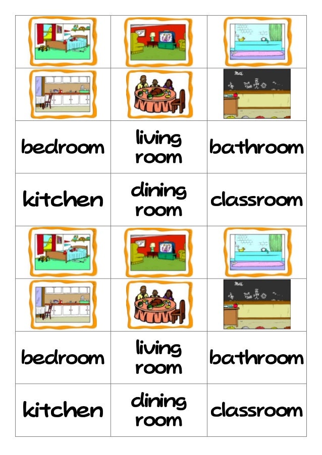 Rooms flashcard