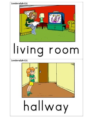 Roomsinahomeflashcards | DOC