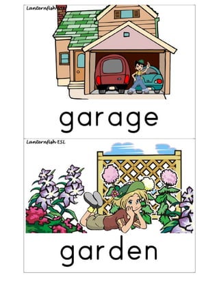 Roomsinahomeflashcards | DOC