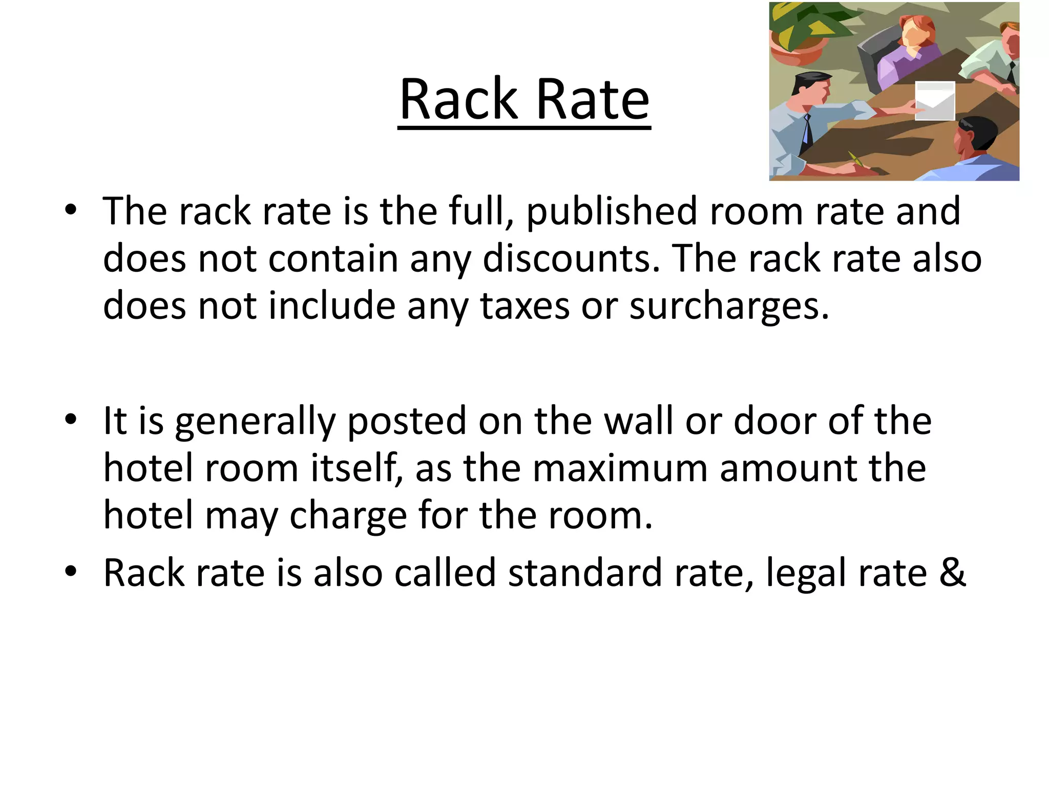Room tariff in Hotels | PPTX