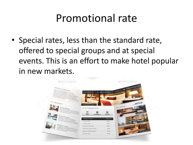 Room tariff in Hotels | PPTX | Hospitality Industry | Industries