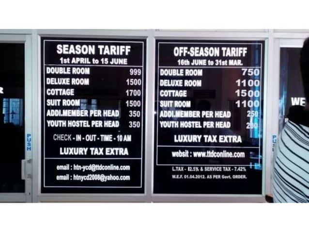 Room tariff in Hotels | PPTX | Hospitality Industry | Industries