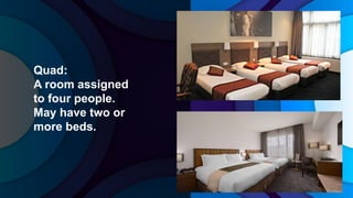 Room types in the Hotel Industry | PPTX