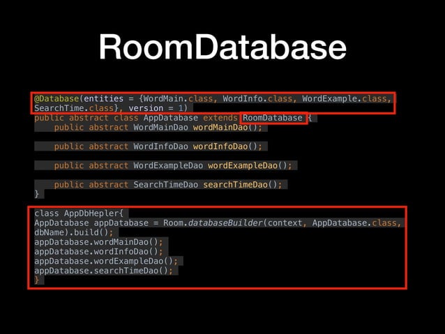 Room With Testing And Rxjava Ppt