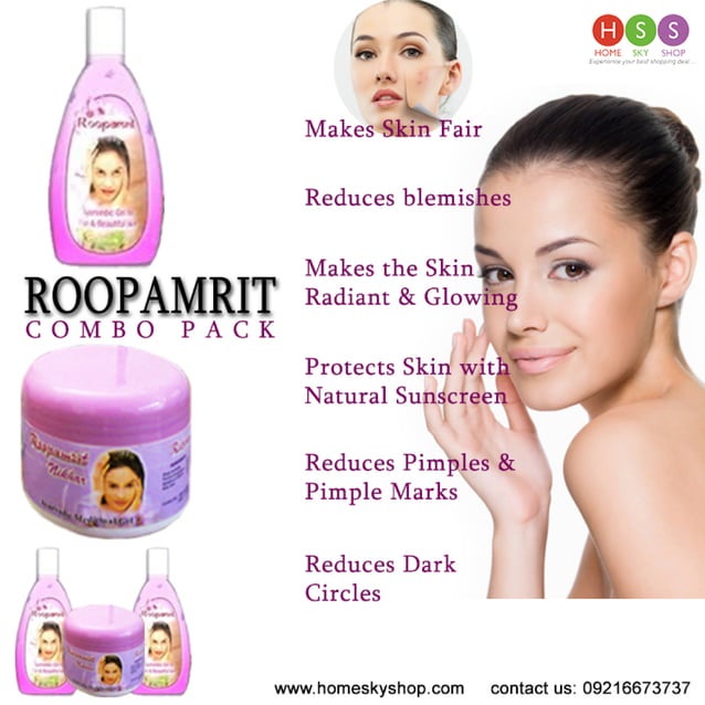 Roopamrit- Skin Lightening Product | PDF