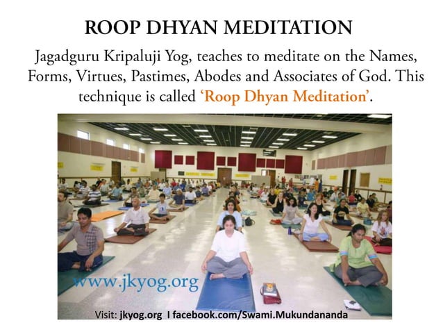 Roop Dhyan Meditation - Purify the mind | PPTX