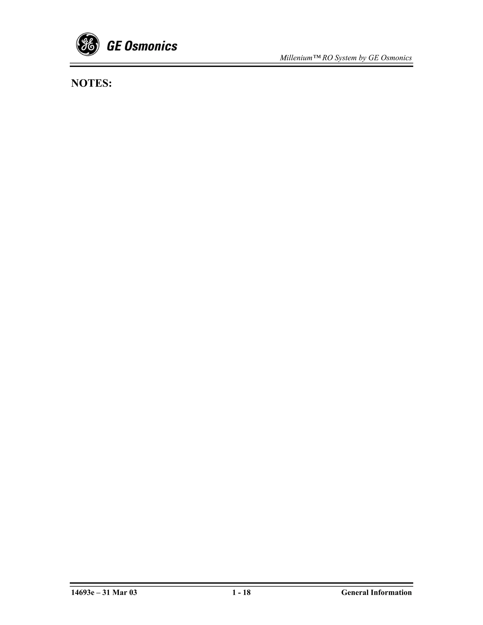 Ro Operation And Maintenance Manual | PDF