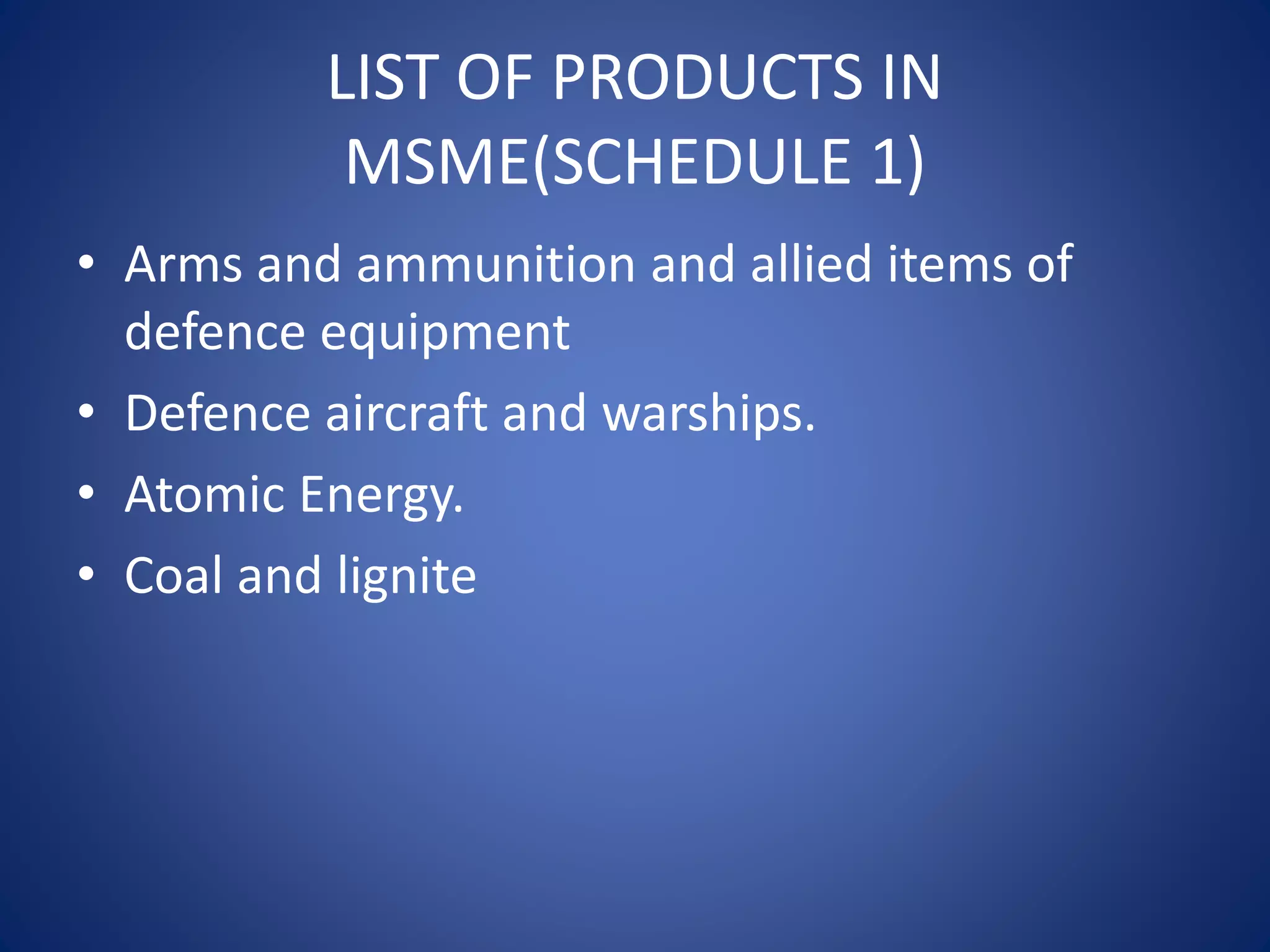 PPT on MSME | PPTX