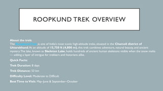 Roopkund Trek – The Mysterious Skeleton Lake of Uttarakhand | Mountain ...