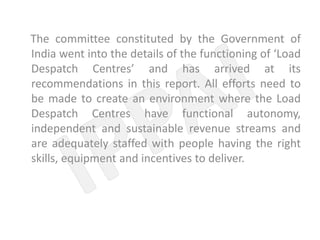 EMPOWERMENT OF SLDC & RLDCs | PDF