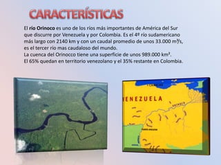 Rio Orinoco Mapa