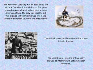 PPT - Roosevelt Corollary - IIA2 | PPTX