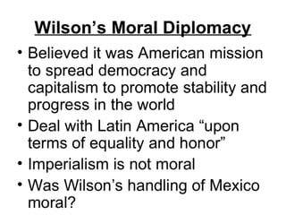 Roosevelt Taft Wilson | PDF