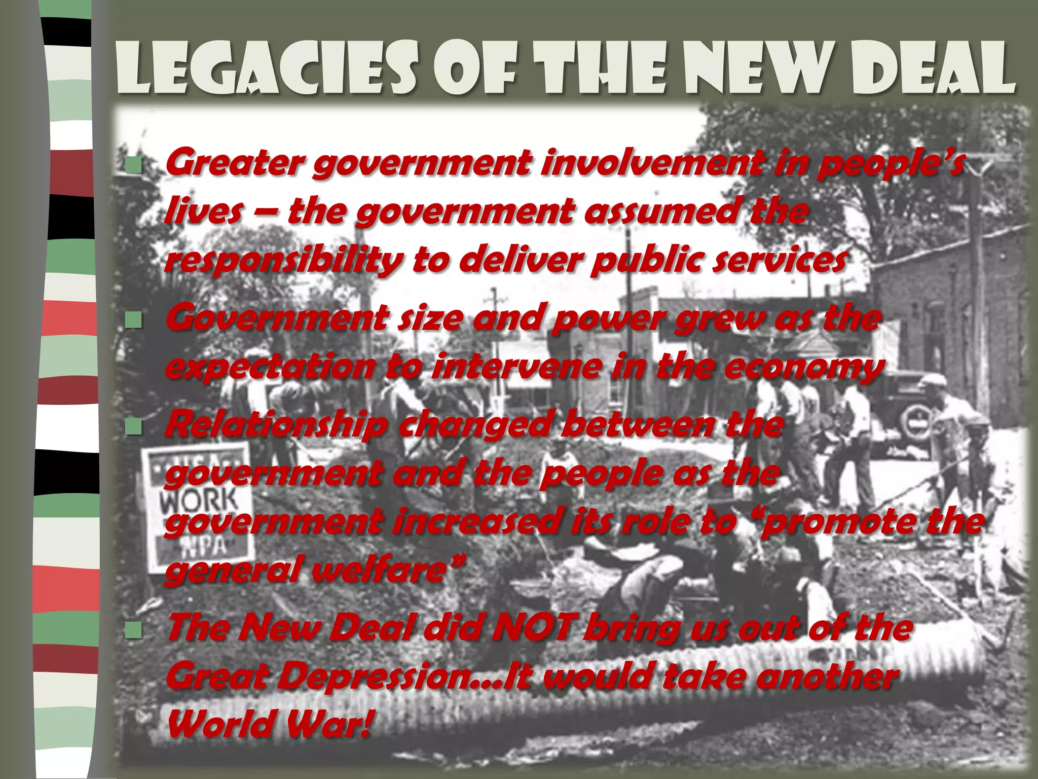 Roosevelt and a_new_deal | PPT