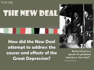 Roosevelt and a_new_deal | PPT