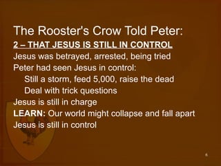 Rooster woke up peter | PPT